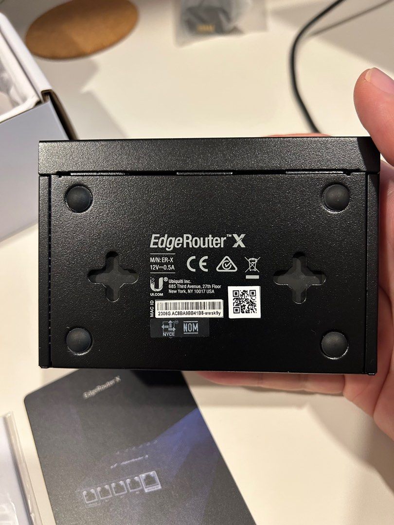 Ubiquiti EdgeRouter X, Computers & Tech, Parts & Accessories, Networking on Carousell