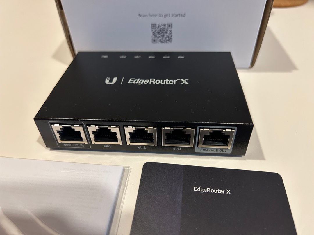 Ubiquiti EdgeRouter X, Computers & Tech, Parts & Accessories ...