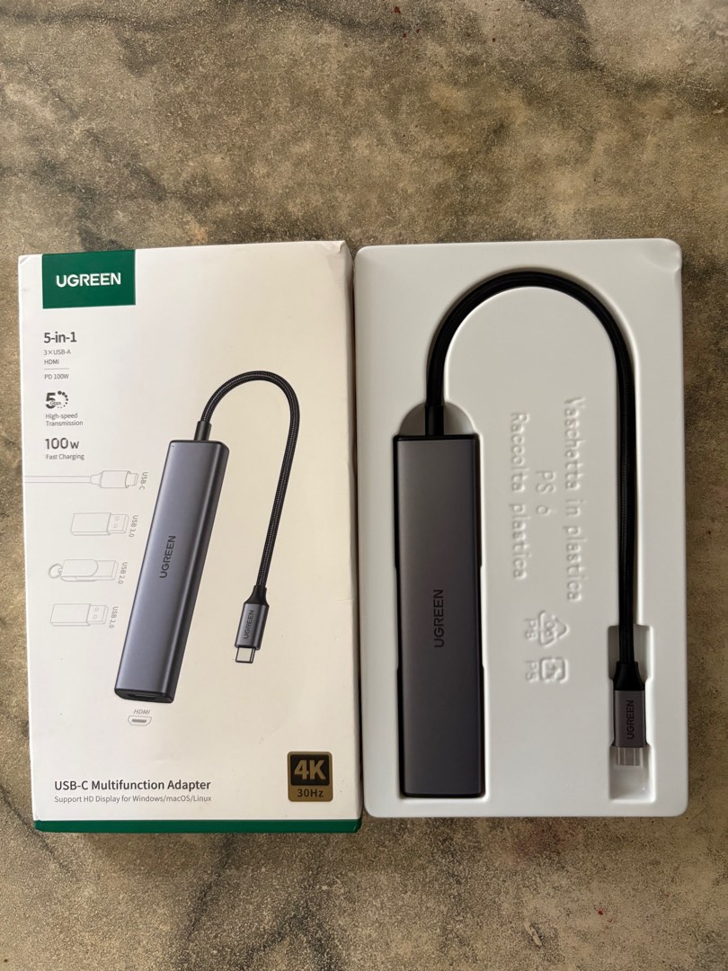 UGreen USB-C Multifunction Adaptor, Mobile Phones & Gadgets, Mobile ...