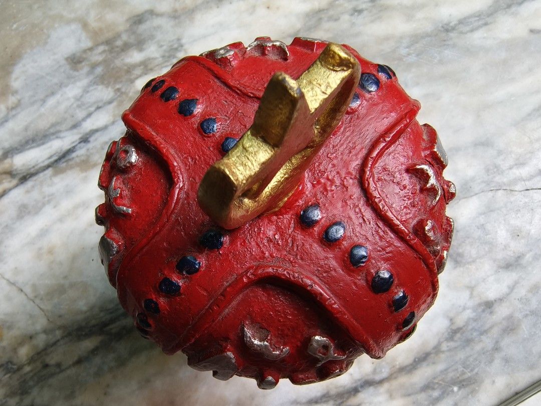 Ultra Rare 1966 KD Hang Jebat aka KD Rahmat Top Crown Flagpole Finial ...