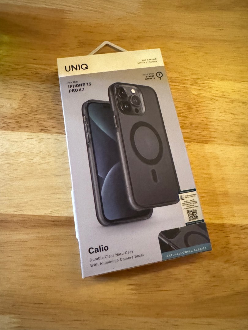 Uniq Calio Iphone 15pro 6.1, Mobile Phones & Gadgets, Mobile & Gadget ...