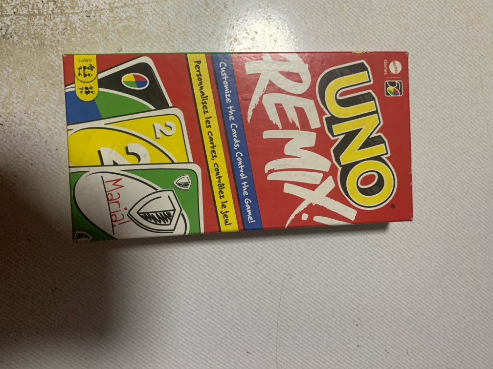 Uno remix card game, Hobbies & Toys, Toys & Games on Carousell