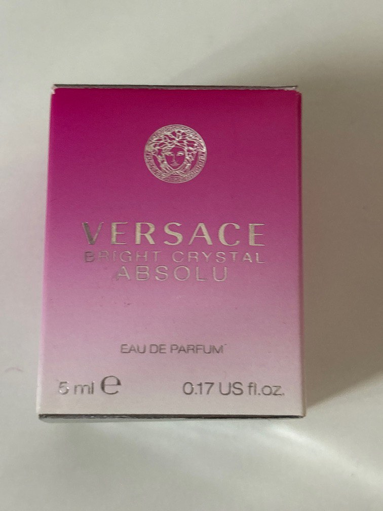versace bright crystal edp pink 5ml, Beauty & Personal Care, Fragrance ...