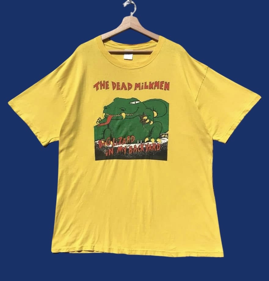 Vintage 90s The Dead Milkmen, Men's Fashion, Tops & Sets, Tshirts ...