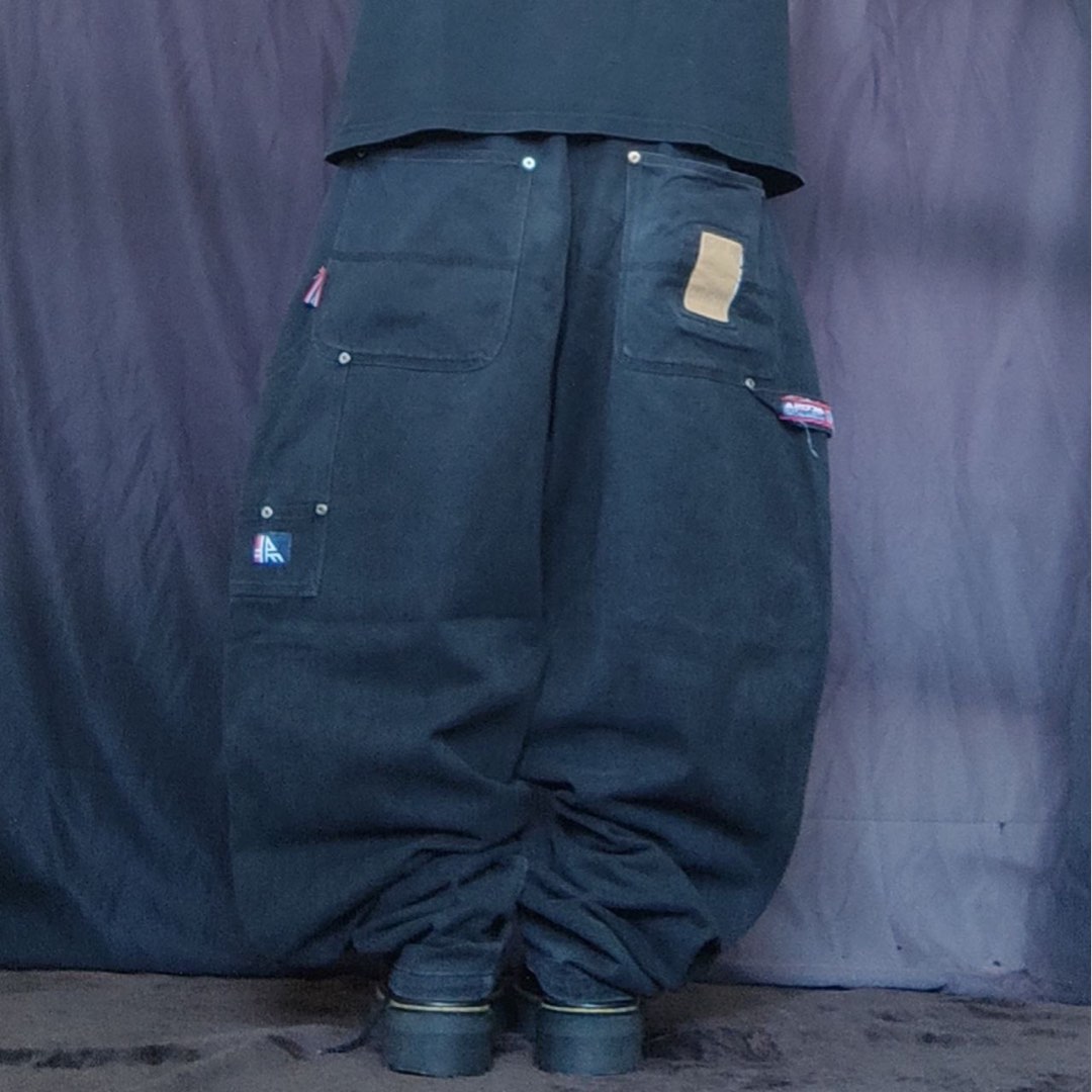 Vintage Acusa Heavyweight Massive Baggy Carpenter Pants, Men's Fashion ...