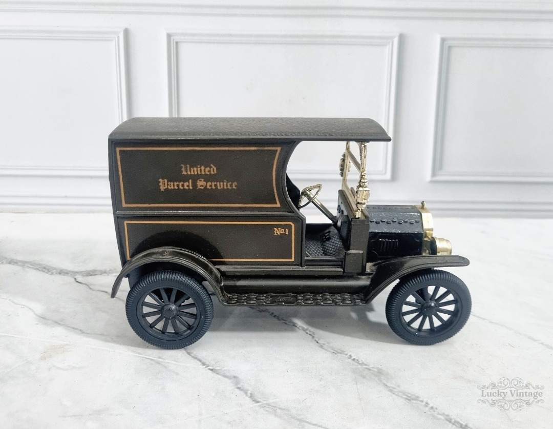 Vintage Diecast UPS Ford 1913 Model T Panel Truck 1:25 Scale Diecast ...