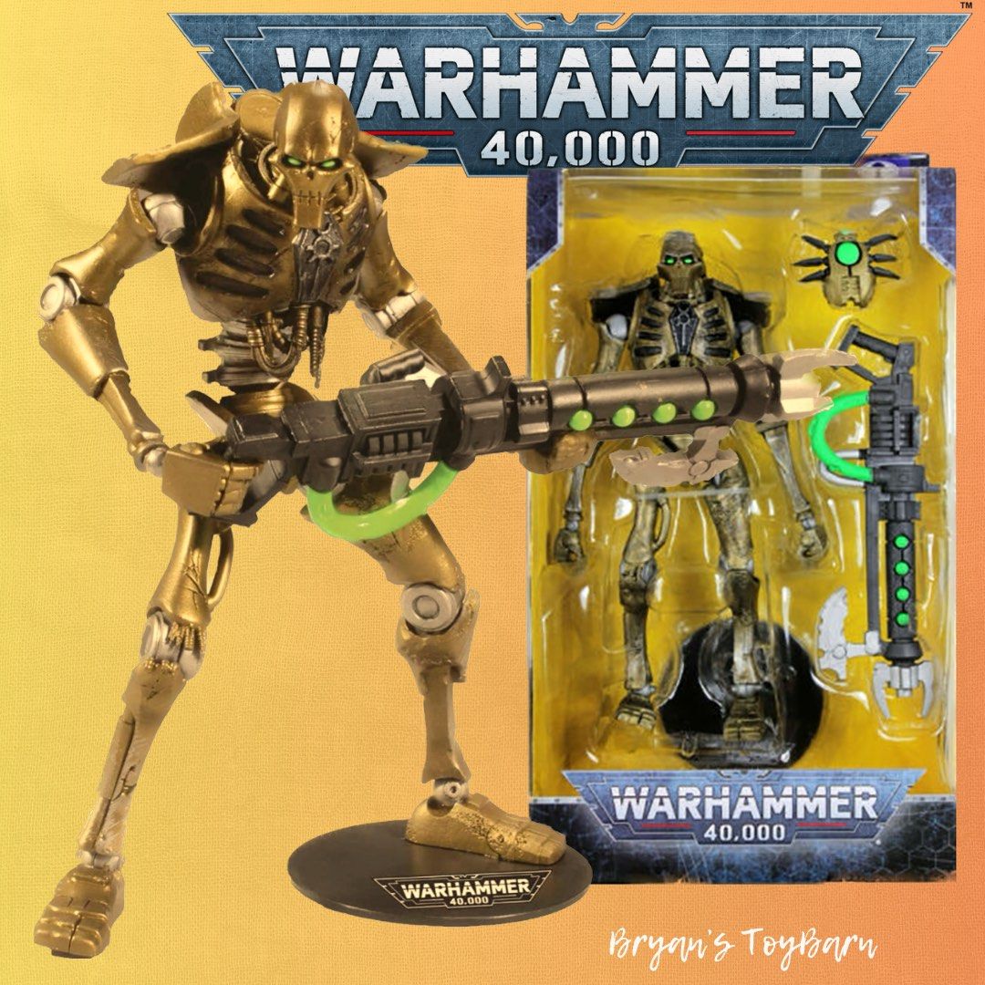 Warhammer 40000 Necron Warrior Action Figure by Mcfarlane Toys, Hobbies ...