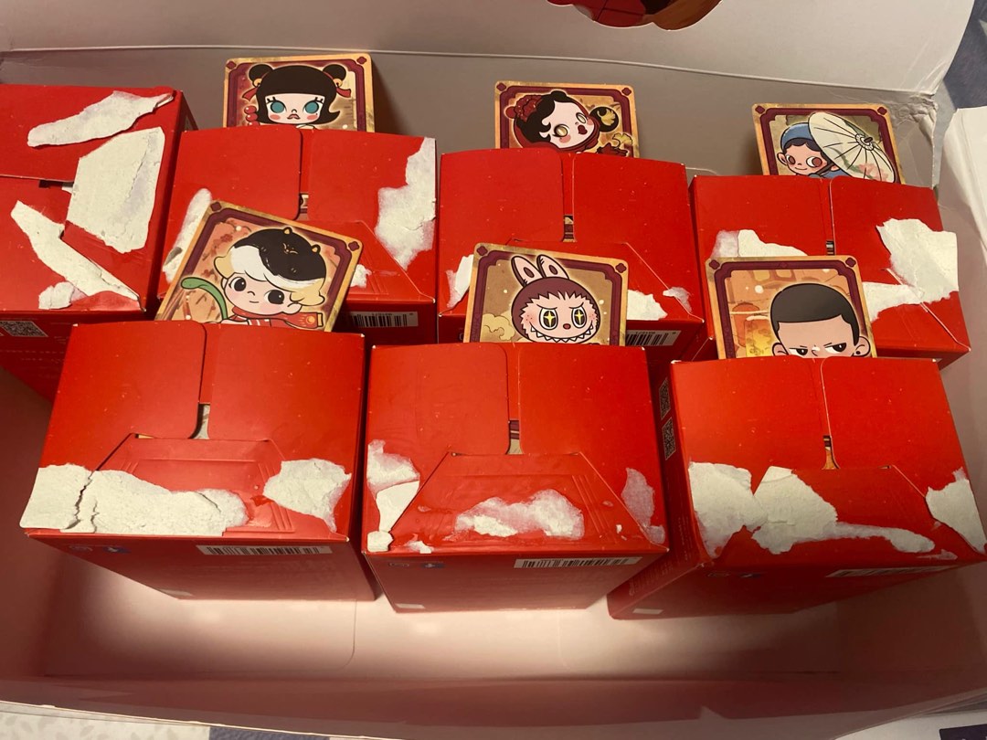 WEALTHY SNAKE POPMART LABUBU MOLLY SKULLPANDA ZSIGA DIMOO, Hobbies ...