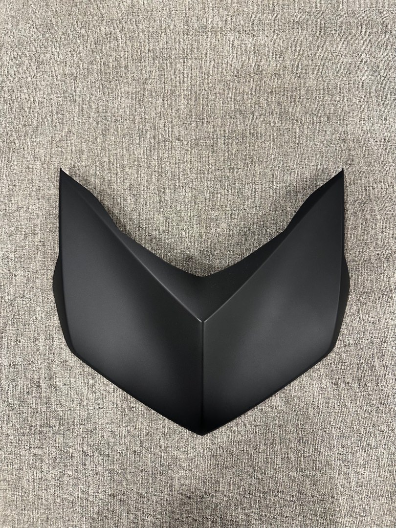 XMAX V2 Matte Black Battery Cover Coverset, Motorcycles, Motorcycle ...