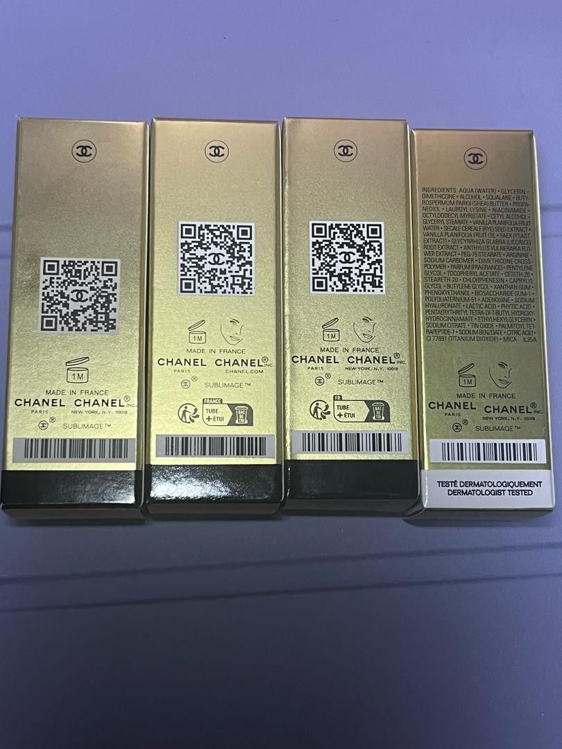 100% AUTHENTIC BRAND NEW Chanel Beauty Sublimage Samples Sample Mini ...
