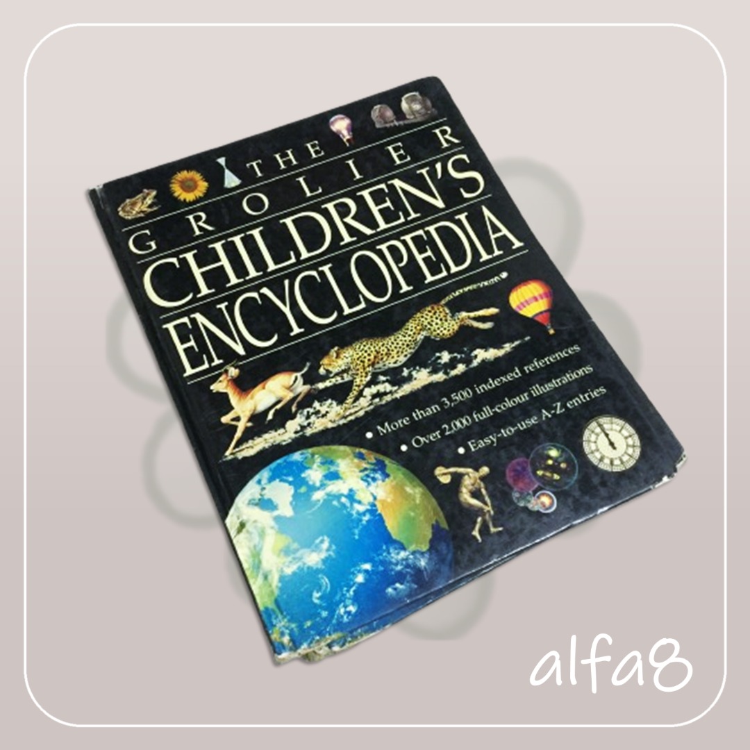 10-pieces The Grolier Children's Encyclopedia Hardbound Books, Hobbies ...
