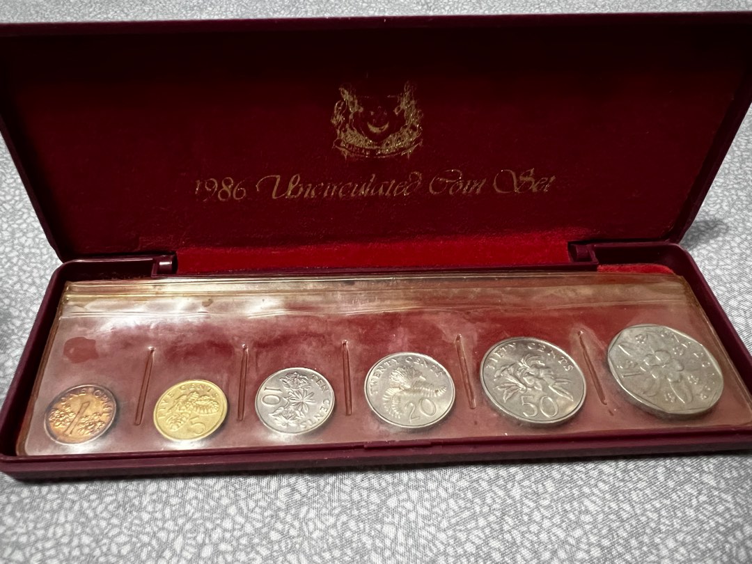 1986 uncirculated coin set, Hobbies & Toys, Memorabilia & Collectibles ...