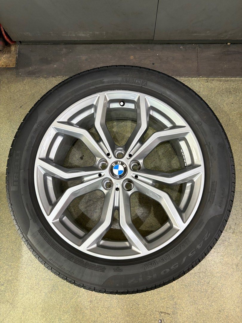 19" bmw x3 oem used rim $450/set only tyrenot included, Car Accessories ...