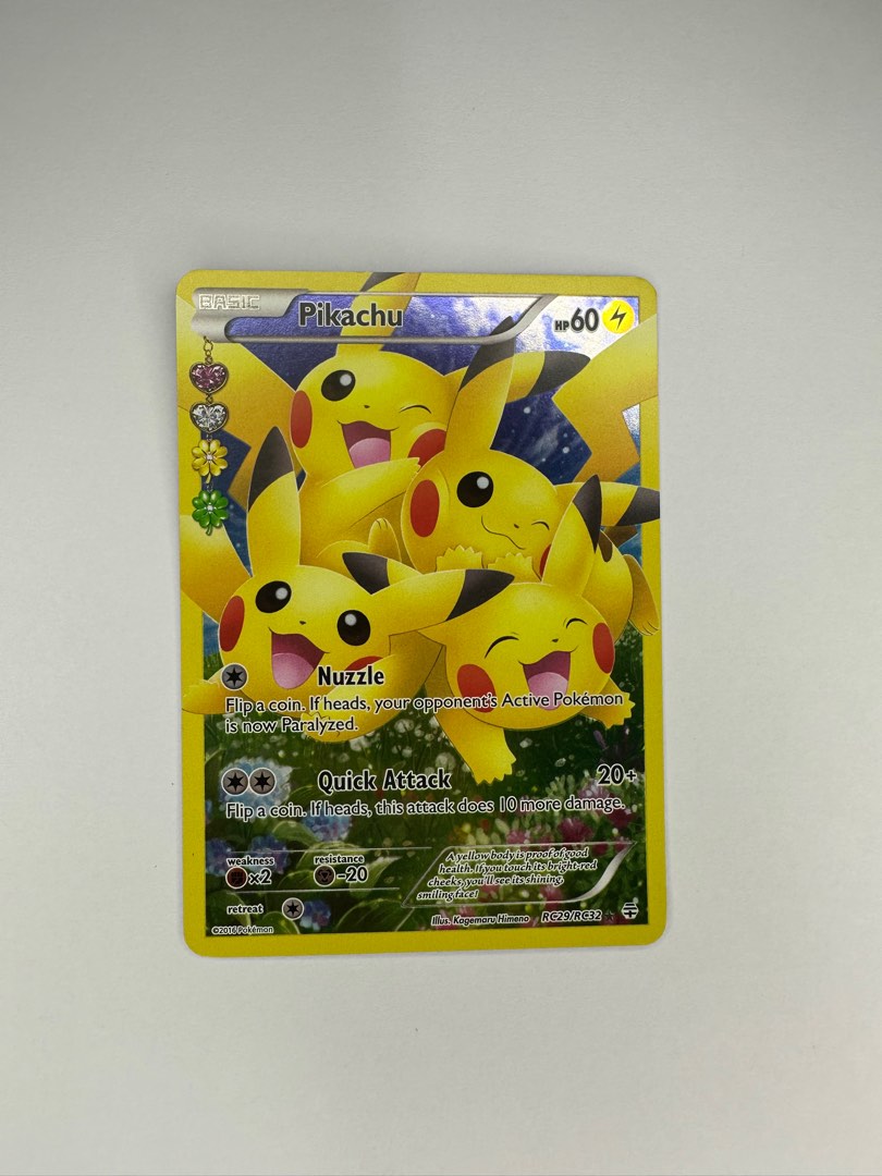#1 PIKACHU RADIANT COLLECTION FULL ART RC, Hobbies & Toys, Toys & Games ...
