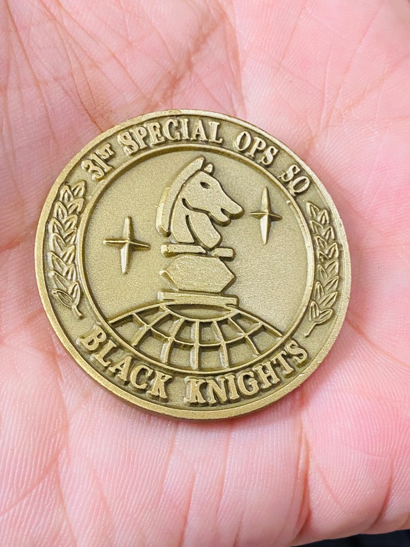 31st Special Operations Squadron Pararescue Brass Air Force Challenge ...