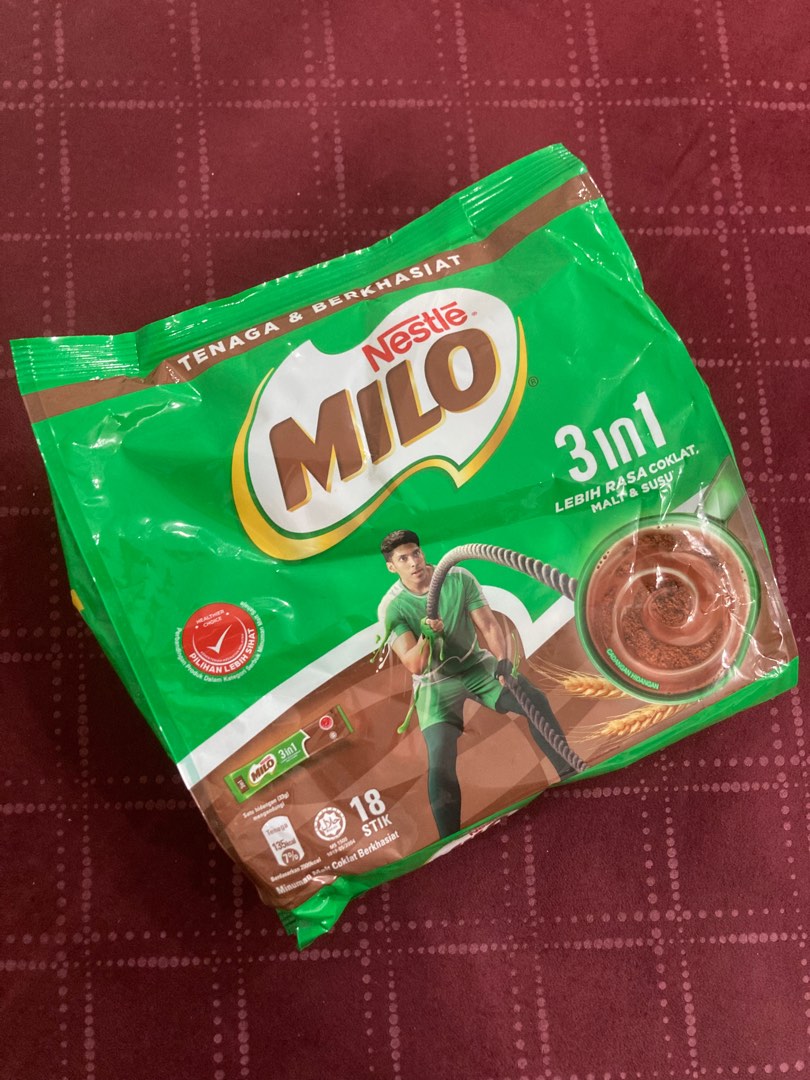 3 in 1 Milo packets (Sealed), Food & Drinks, Beverages on Carousell