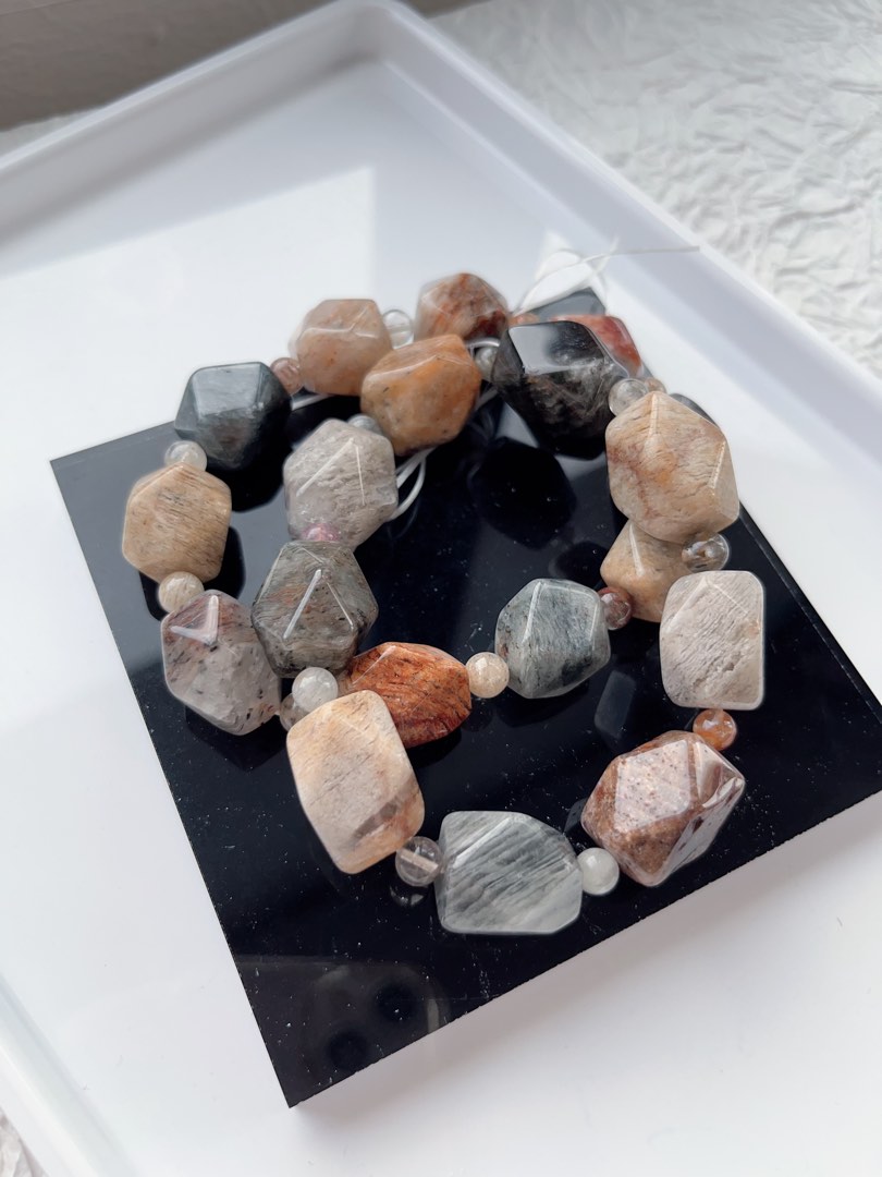 #614 [Natural Stones] Thousand Layers Phantom |Diamond Cutting | Big ...