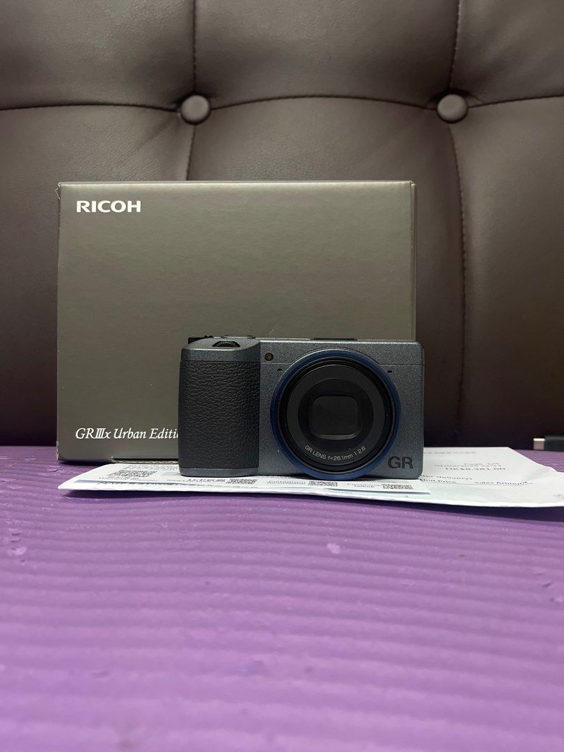 剛剛一月買 完美無瑕 香港行貨有保養 2026-1 Ricoh GR III X GRIIIX GR3X Urban Edition 快門次數 1XX, 攝影器材, 相機 - Carousell