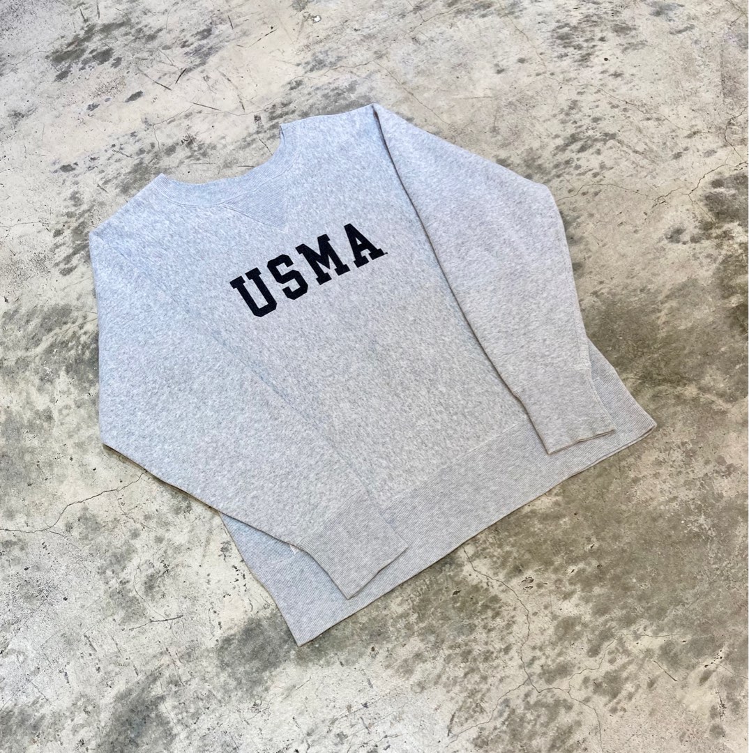 別注 限定 聯名 Beams x Champion USMA Reverse Weave Sweat Shirt, 他的時尚, 休閒運動服飾在旋轉拍賣