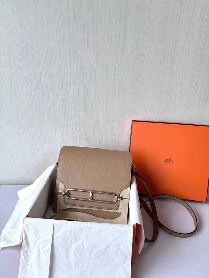 💯 Authentic Hermès Mini Roulis. Stamp U, Luxury, Bags & Wallets on ...