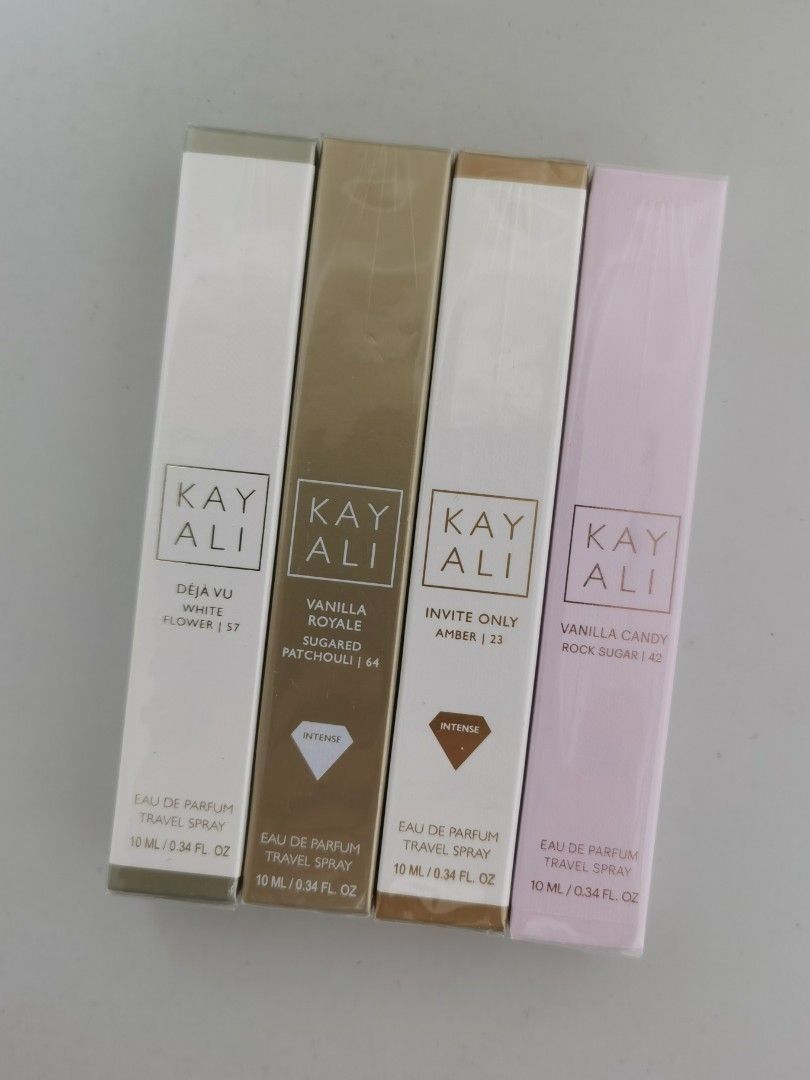 現貨 Huda Beauty KAYALI Perfume Spray 10ml@ x4 scents: 全新未開封-香水噴霧 AMBER ...