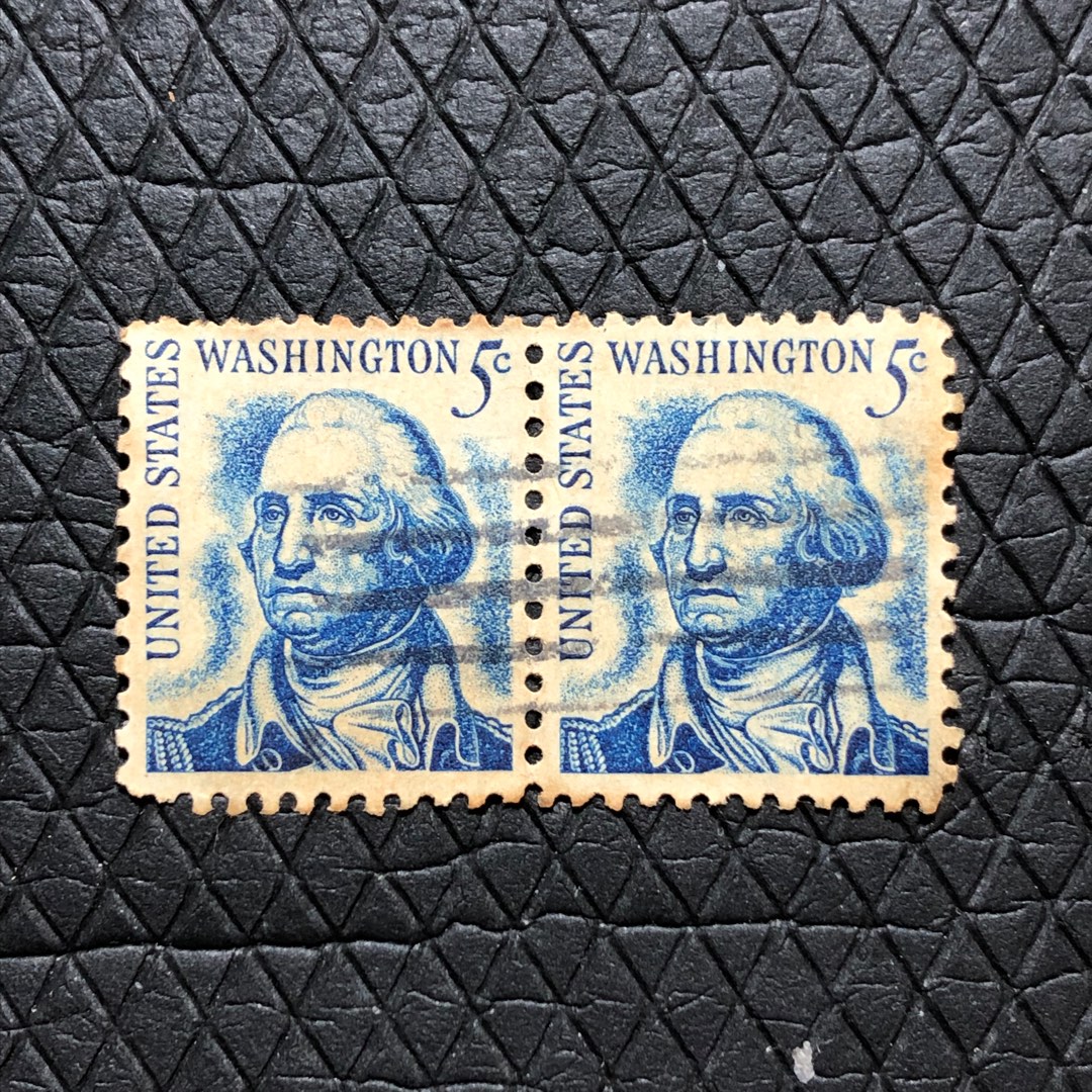 ( Vintage Stamp ) U.S Postage / 5c 1967 George Washington, Hobbies ...