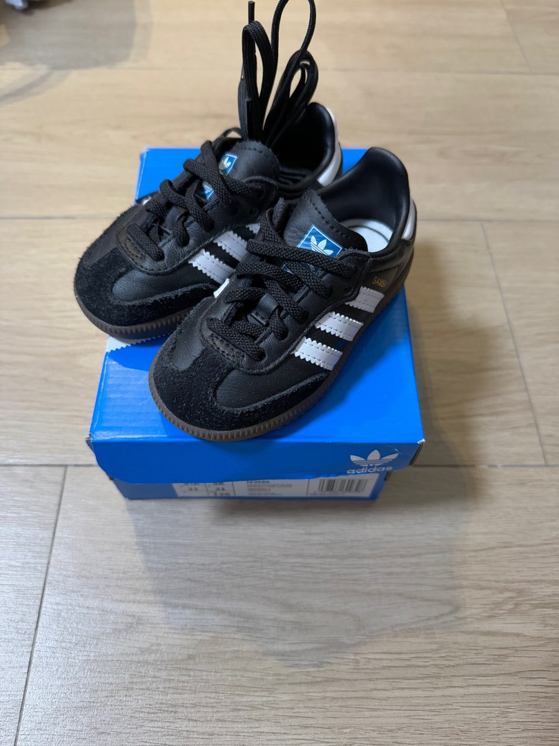 Adidas samba baby kids, 兒童＆孕婦用品, 嬰兒及小童流行時尚 - Carousell