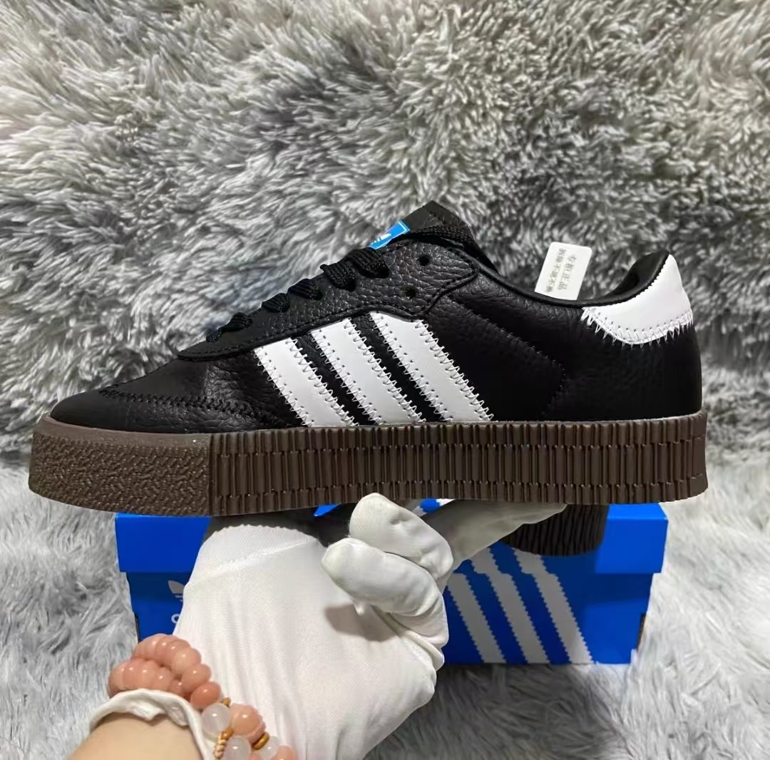 adidas Sambarose 'Core Black' B28156, Women's Fashion, Footwear ...