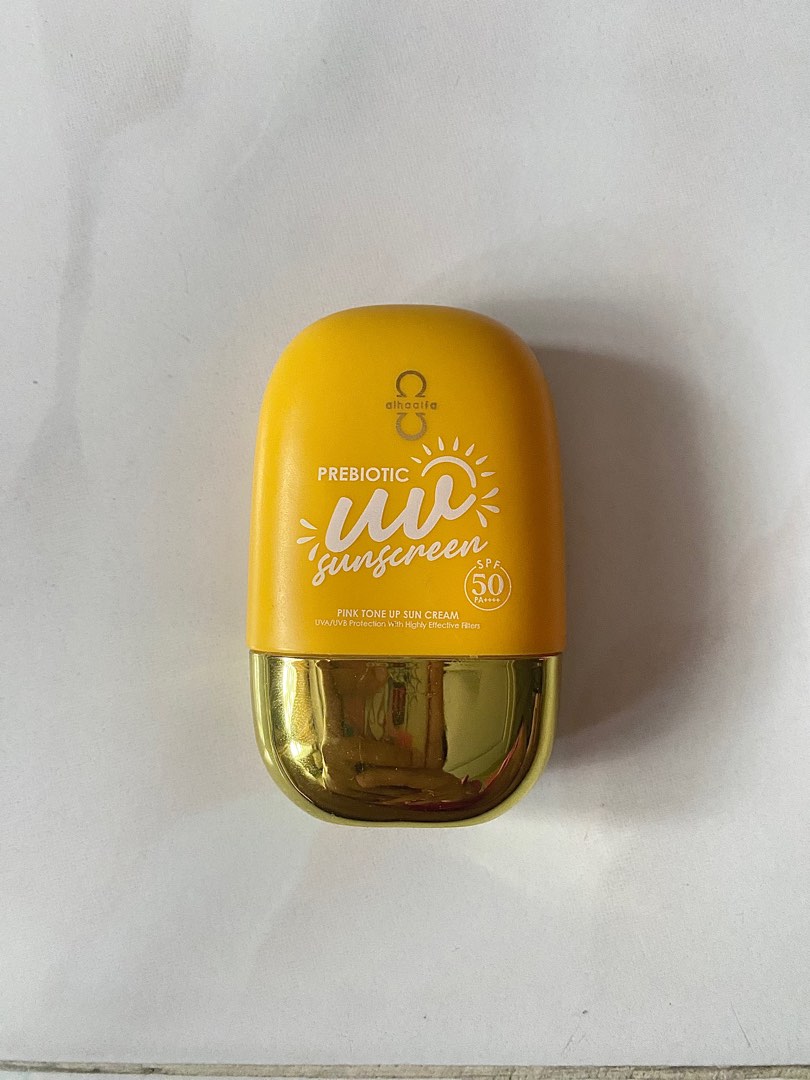 alha alfa prebiotic UV sunscreen spf50 PA++, Beauty & Personal Care ...