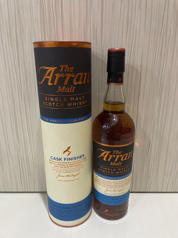 Arran Marsala Cask Finish 50% ABV 700ml (Vintage Bottle) on Carousell