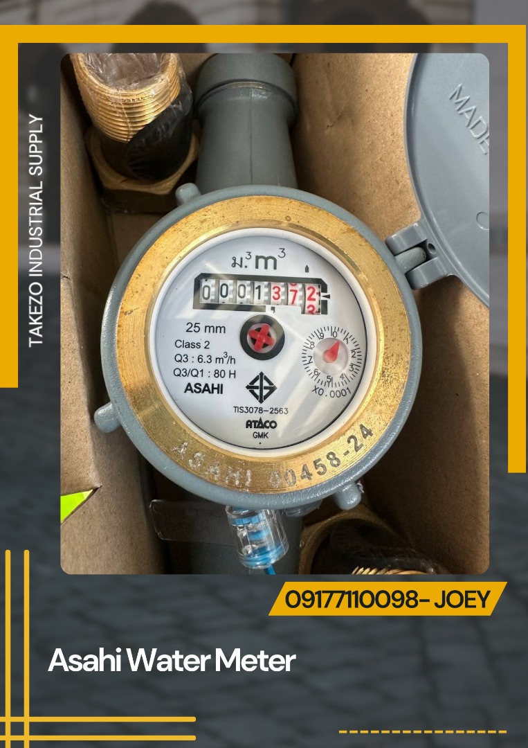 Asahi Water Meter, Furniture & Home Living, Furniture, Other Home ...