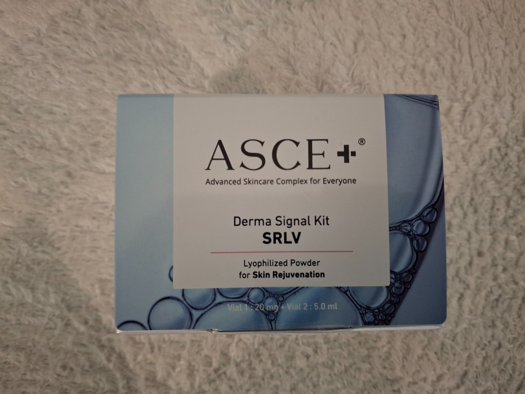 ASCE+Derma Signal Kit SRLV-S Lyophilized EXOSOME for Skin Rejuvenation外 ...