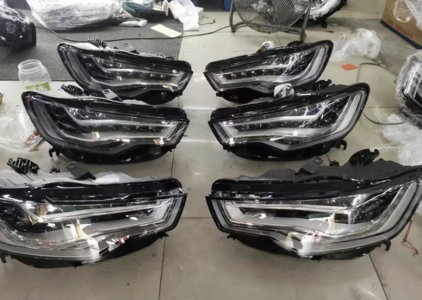 Audi A6 c7 S6 RS6 led dragon ball matrix led headlights front ...
