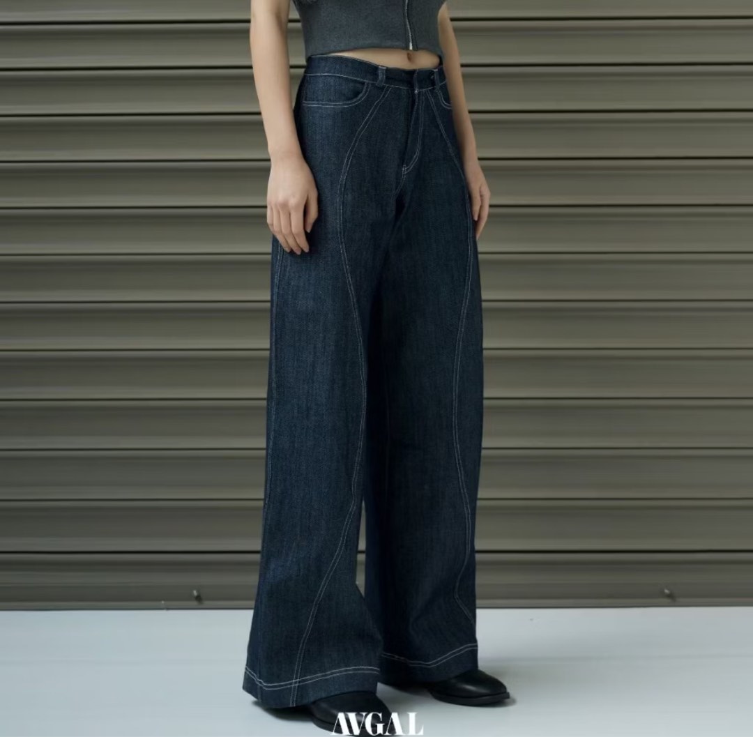 AVGAL Darchy Pants | Baggy Pants Barrel Denim Jeans Pants Wide not ...