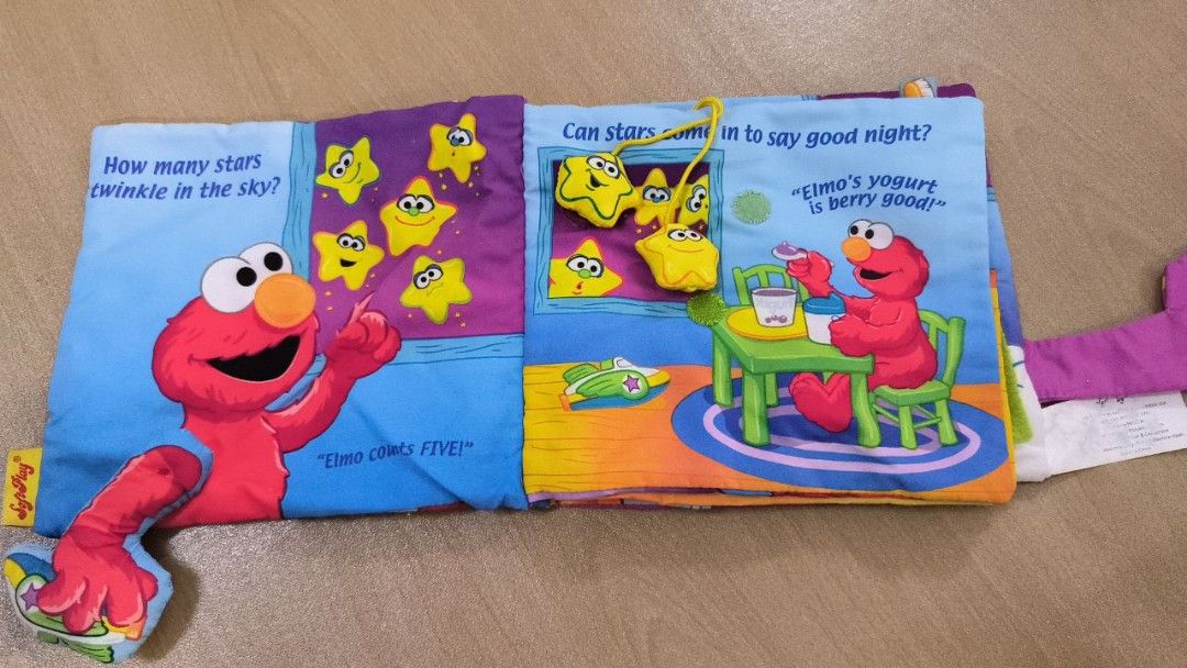 Baby sensory book Elmo Bedtime book Best - Ada mirror - parts for motor ...
