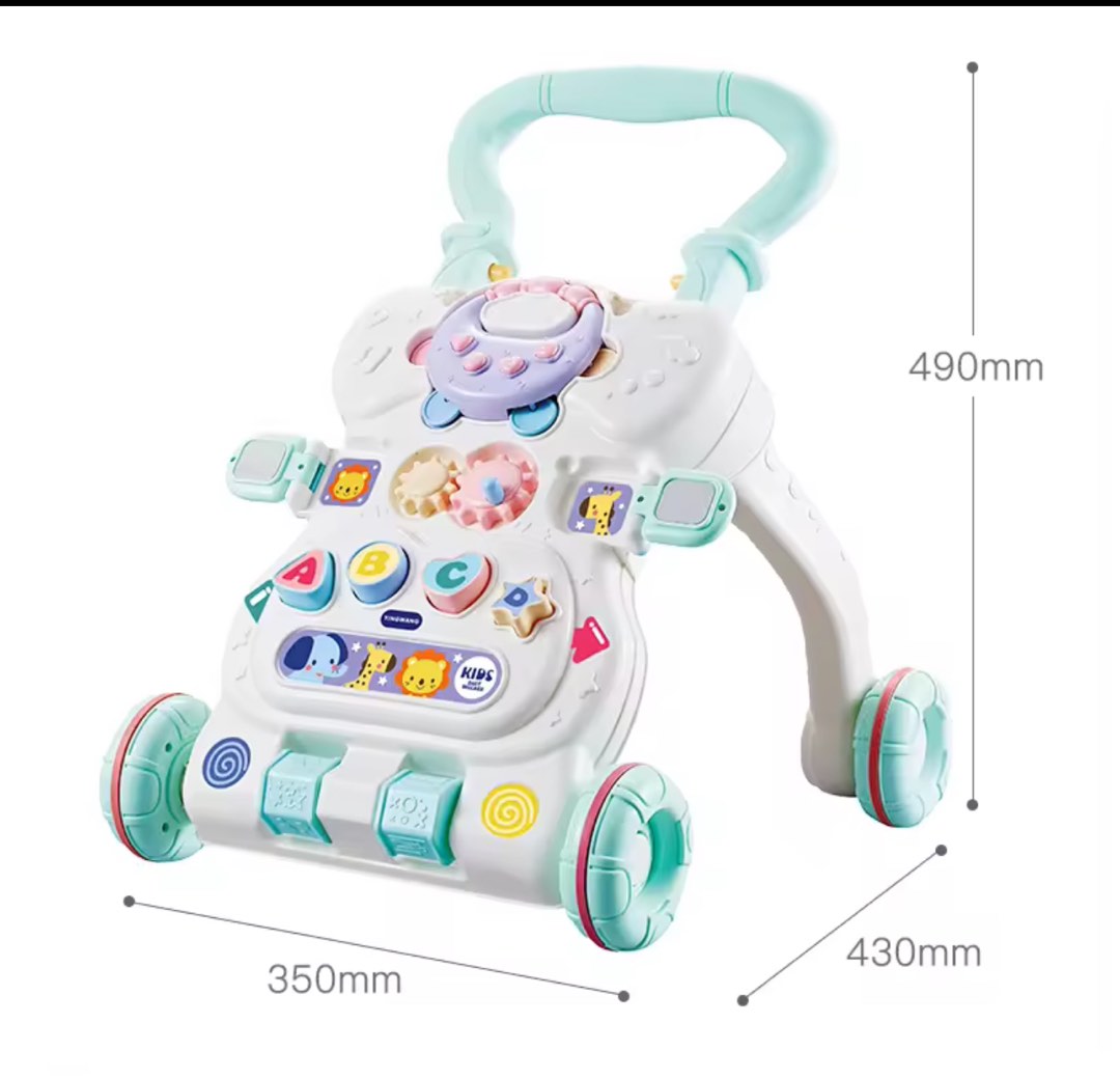 Baby Walker push trolley, Babies & Kids, Infant Playtime on Carousell