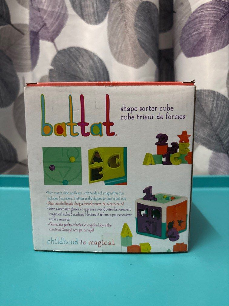 Battat- shape, alphabet, number sort and stack, Hobbies & Toys, Toys ...