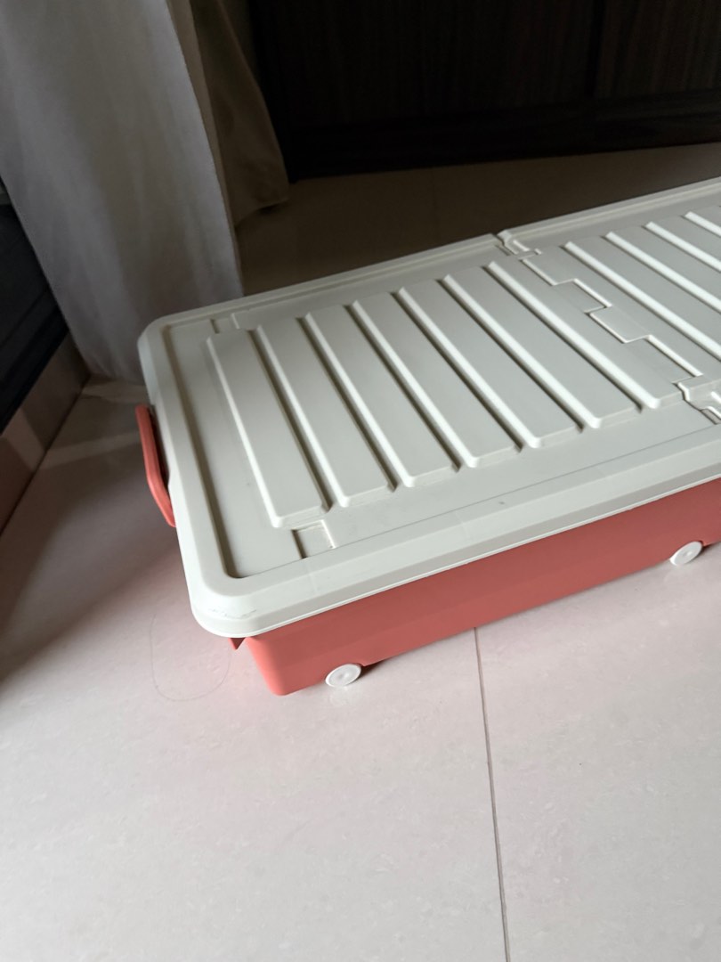 Bed Bottom Storage Box, Furniture & Home Living, Home Improvement ...