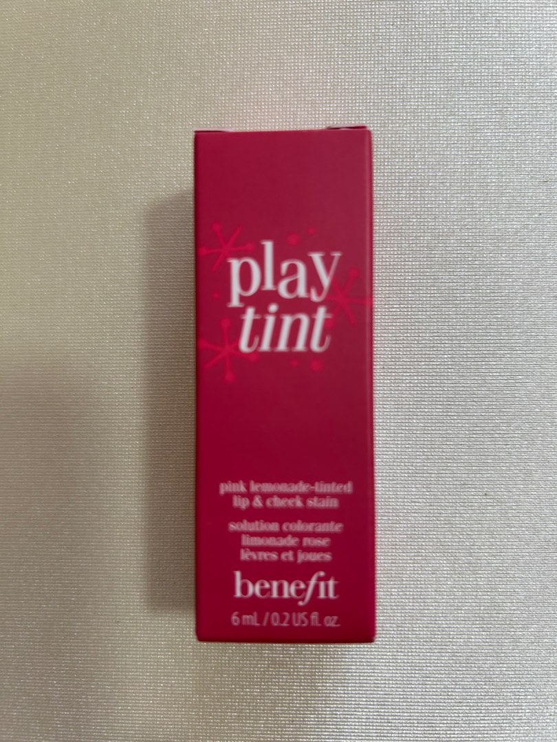 Benefit Playtint Lip & Cheek Stain (6ml) full size - expiry June 2025 ...