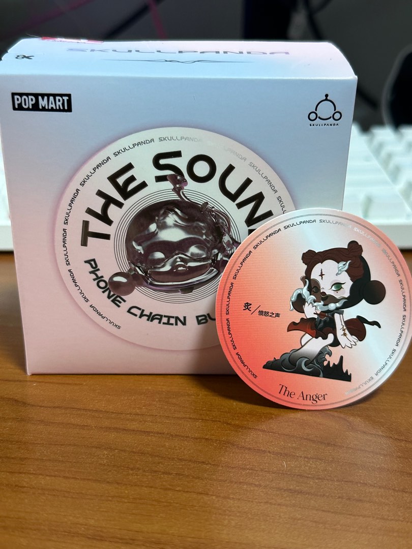 BN Skullpanda The Sound Phone Chain Anger, Hobbies & Toys, Toys & Games ...