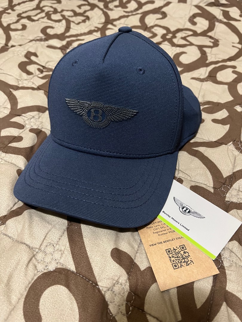 BNEW Bentley Golf Cap 3D Logo (Navy), Men's Fashion, Watches ...