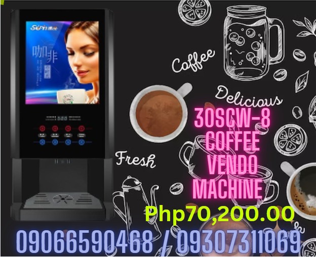 Brand New 30SCW-8 Coffee Vendo Machine, Everything Else, Looking For on ...