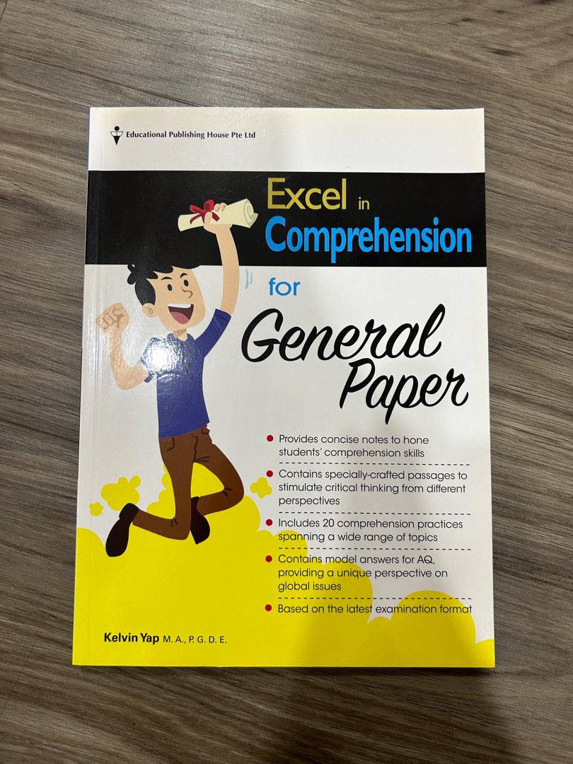 [BRAND NEW] JC GP comprehension book, Hobbies & Toys, Books & Magazines ...