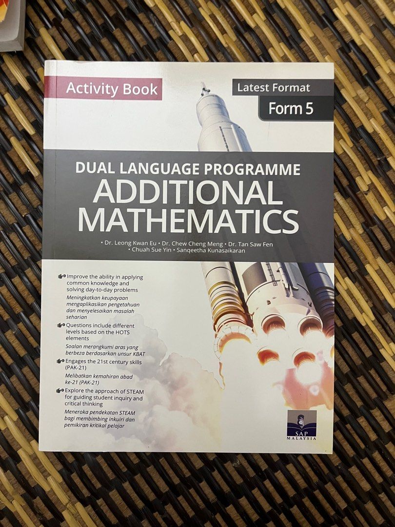 Buku Latihan Matematik Tambahan Tingkatan 5 / Activity Book Additional ...