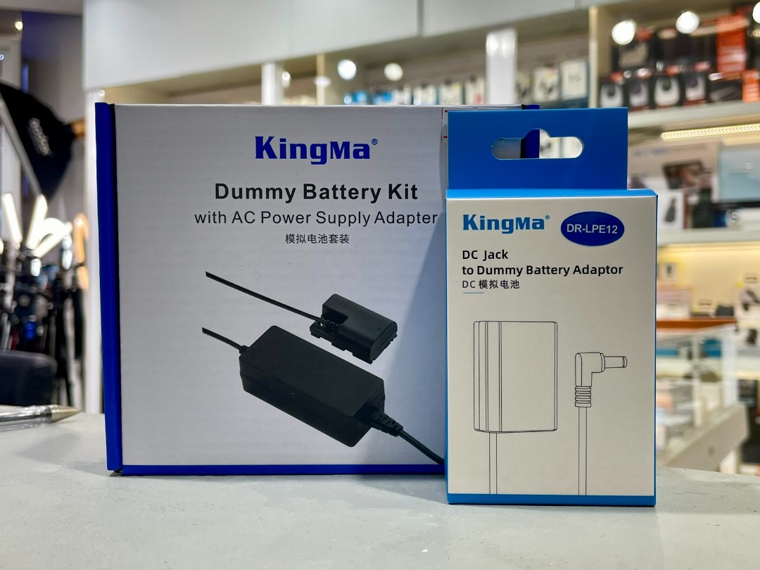 Canon LP-E12 ( Dummy Battery Set ) KINGMA, Photography, Photography Accessories, Batteries ...