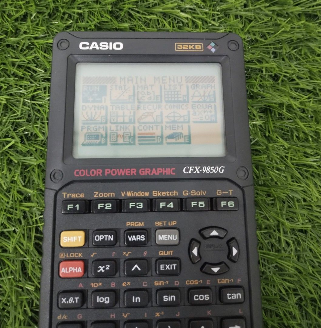 Casio CFX-9850G 32KB Color Power Graphic Calculator, Computers & Tech ...