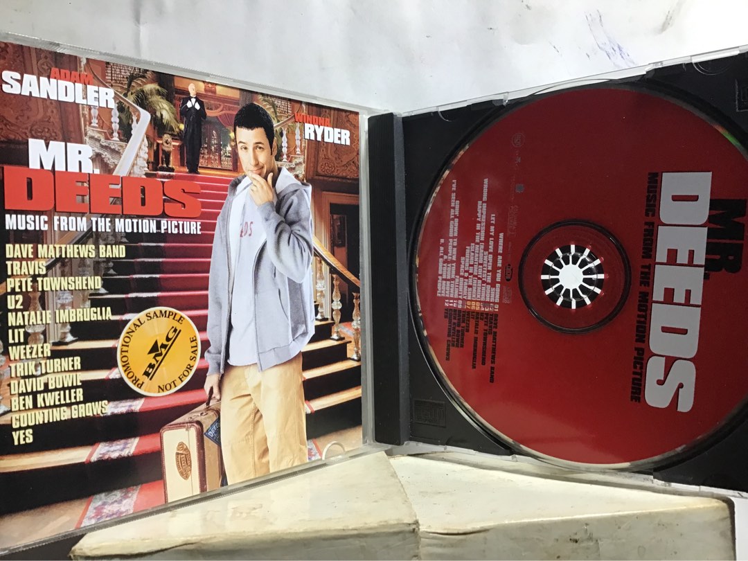 CD Adam Sandler - Mr Deeds OST - U2 Dave Matthews Band Weezer Counting ...