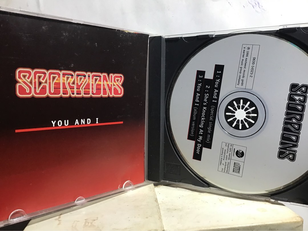 CD SINGLE Scorpions - You and I OOP COLLECTORS ITEM Anubis Hard Rock , Hobbies & Toys, Music ...