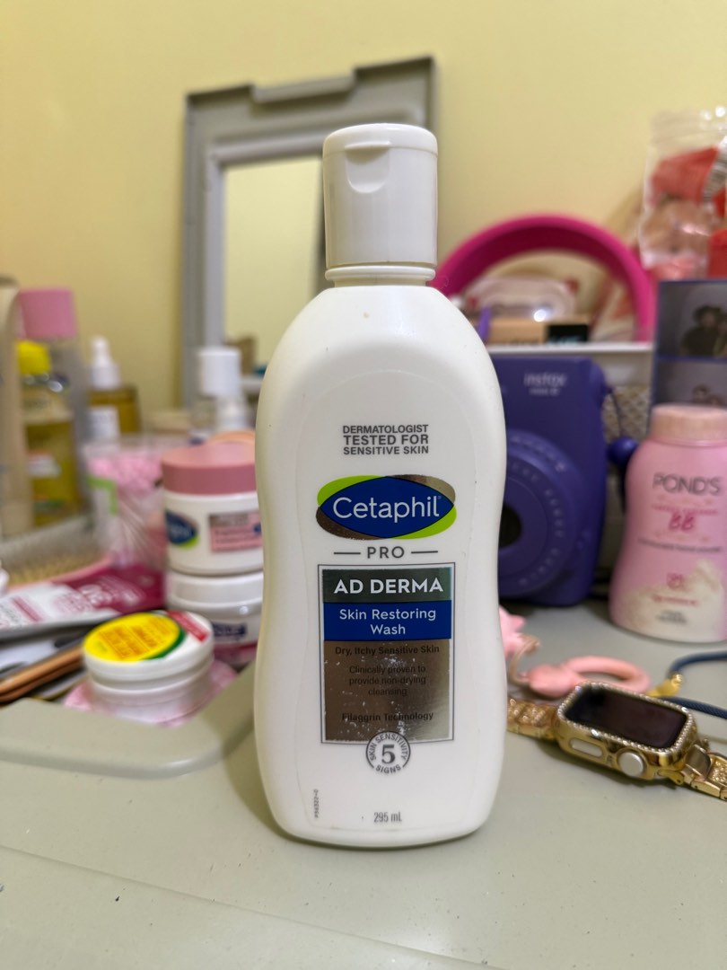 Cetaphil Pro Ad Derma Skin Restoring Wash 295ml, Beauty & Personal Care, Bath & Body, Bath on ...