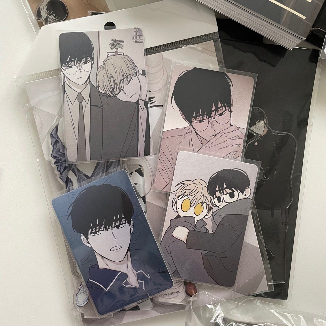 checkmate manhwa set bwrt mofun limited edition photocard postcard ...